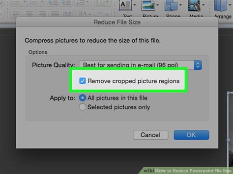 3 ways to reduce powerpoint file size wikihow