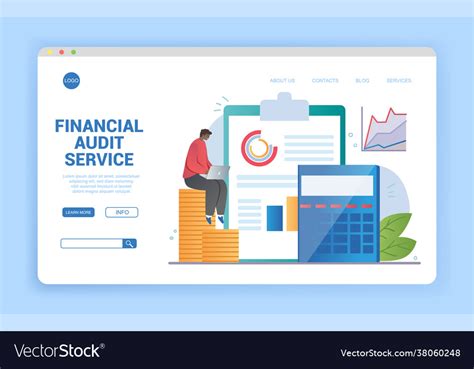 Analytics Data Science Financial Management Vector Image
