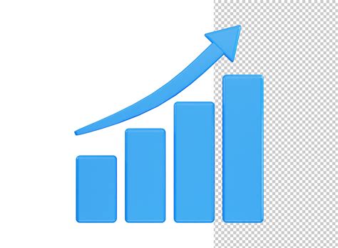 Business Grow Bar Chart 3d Icon Graphic By Crop3dbusiness · Creative Fabrica