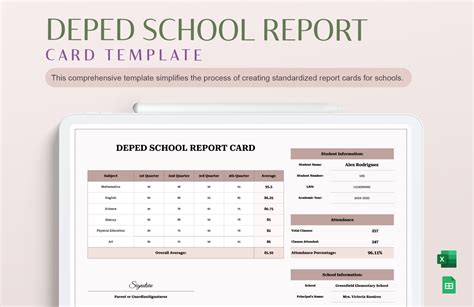 Report Card Templates In Excel Microsoft Excel Report Card Template Download Browse And