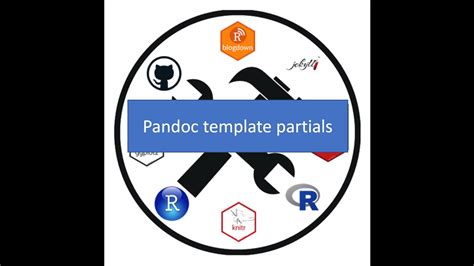 Pandoc Latex Template Partials Video 1 Overview Youtube