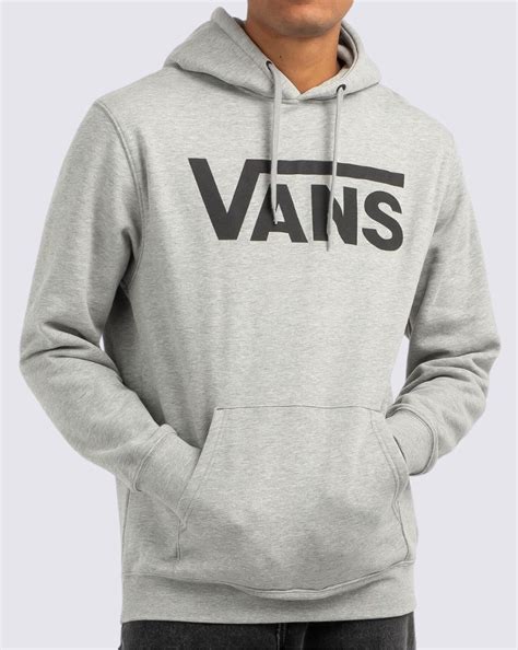 Shop Vans Apparel And Accessories Vans Classic Pullover Hoodie In Grey
