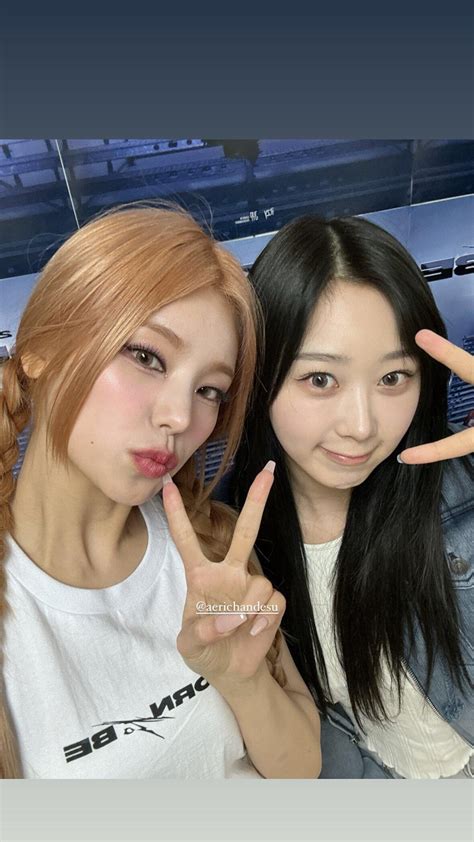 240224 Yeji With Giselle Itzy X Aespa R Aespa Hotties