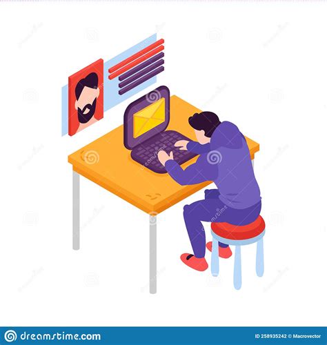 isometric hacker concept stock illustration illustration of safety