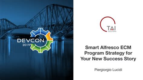 Smart Alfresco Ecm Program Strategy For Your New Success Story Ppt