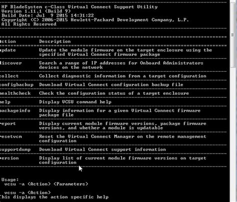 Steps To Upgrade The Firmware Of Hp Virtual Connect Module Using Virtual Connect Support Utility