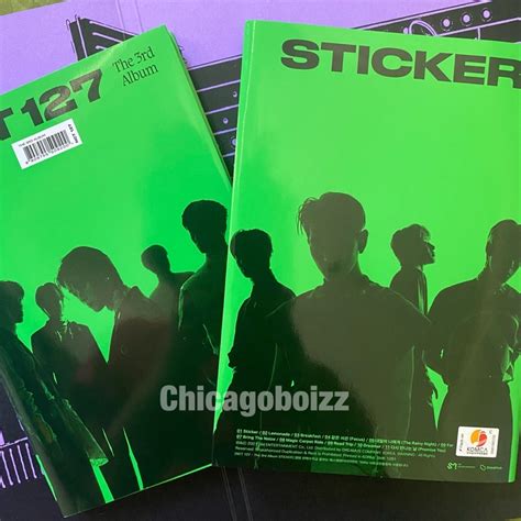 Jual Album Only Nct 127 Sticker Sticky Ver Exclude Pc Saja Shopee