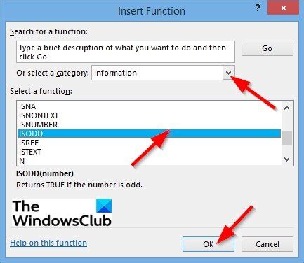 How To Use The ISODD Function In Excel