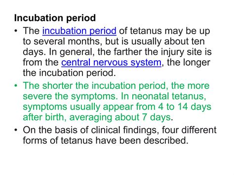 Tetanus Bacterial Disease Pptx Pregnancy Reproductive Health