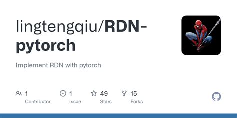 GitHub Lingtengqiu RDN Pytorch Implement RDN With Pytorch