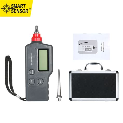 Smart Sensor Portable Digital Vibration Meter With Lcd Screen Vibration Analyzer Tester Ac