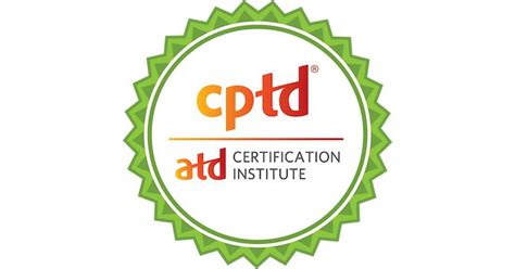 Certified Professional In Talent Development Was Issued By Atd