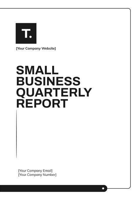 Business Quarterly Report Template Ablebionics