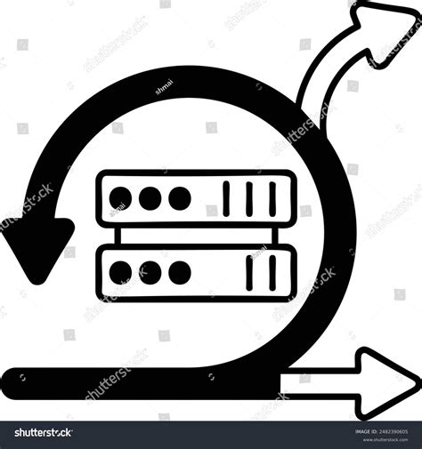 agile server concept software development method stock vector royalty free 2482390605