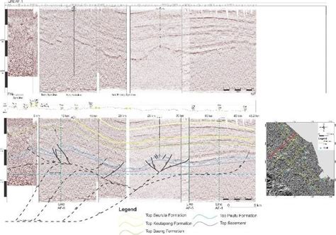 Subsurface Interpretation Of Section AF Download Scientific Diagram