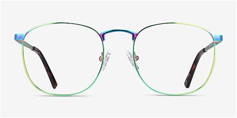 St Michel Round Multicolor Full Rim Eyeglasses Eyebuydirect