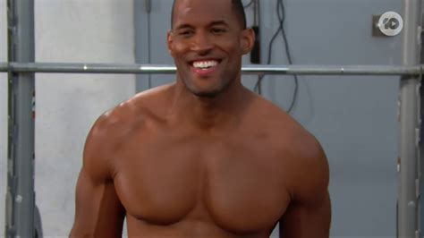 Auscaps Matthew Atkinson And Lawrence Saint Victor Shirtless In The