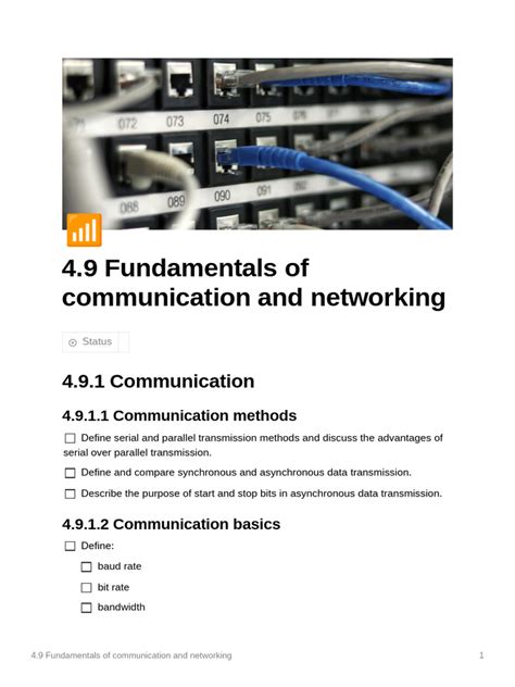 49 Fundamentals Of Communication And Networking Download Free Pdf Computer Network Port