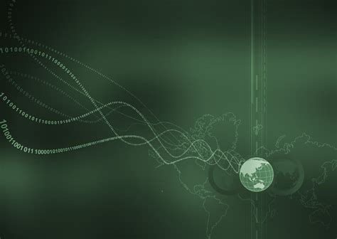 Abstract Geometric World Map Brochure Free Image From