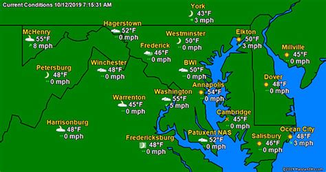 Maryland Weather October 12 2019 At 0730am Maryland Weather Flickr