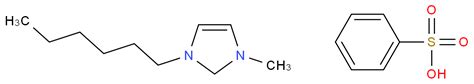 1 Hexyl 3 Methyl 2 3 Dihydro 1h Imidazol 1 Ium Benzenesulfonate 401789