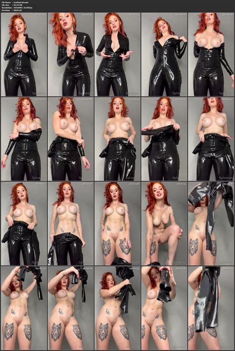 Behind The Scenes My Zipper In My Latex Catsuit Got Jammed Goddess