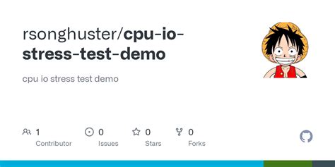 GitHub Rsonghuster Cpu Io Stress Test Demo Cpu Io Stress Test Demo
