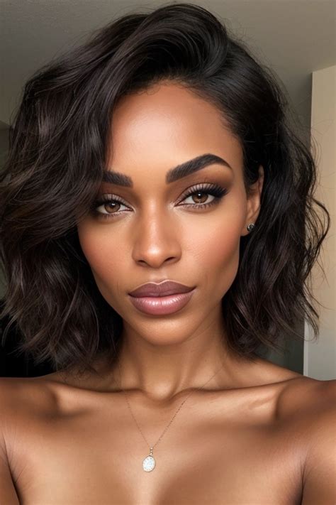 Naked Short Hair Brunette With Short Hair NSFW Porn Images NakePix Com