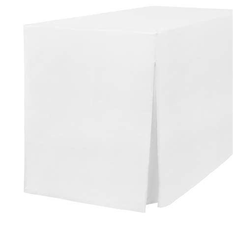Town And Country Living White Polyester Rectangle Tablecloth At