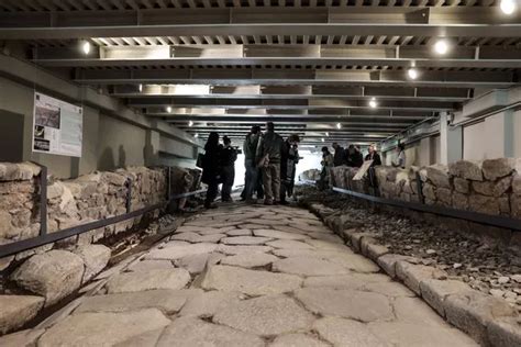 Ancient Stretch Of Roman Road And Three Skeletons Found Underneath