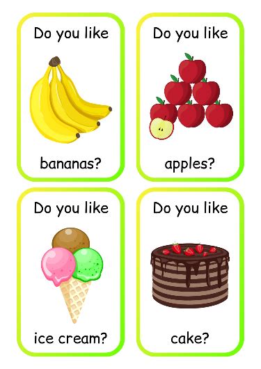 Карточки с вопросами Do You Like 754 в 2025 г Обучение английскому Уроки английского Для
