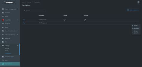 Mastering Custom Translations And Language Settings On The Kaa Iot Platform