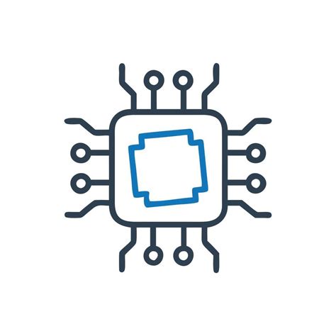Chip Processor Icon Computer Chip Symbol Cpu Chip Icon Micro Chip Icon 51008870 Vector Art At