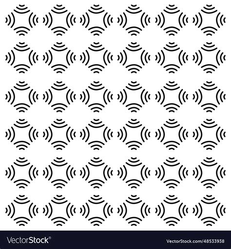 Design Elements Black White Pattern Texture Vector Image