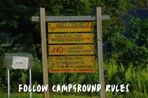 Camping Etiquette Understanding The Rules Of Camping For A Positive