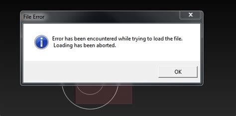 Urgent Help Needed Error Has Been Encountered While Trying To Load The File Zbrushcentral