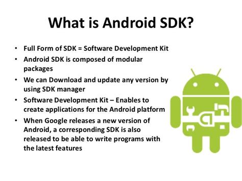 android sdk tools installing the android sdk and adt plugin for