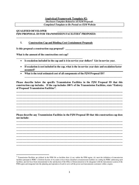 Fillable Online Case Study Analytical Framework Guidance And Template