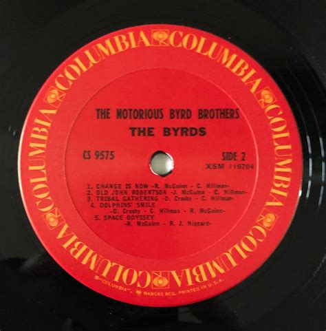 The Byrds The Notorious Byrd Brothers 1968 Vinyl Excellent Etsy