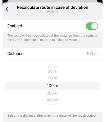 Navigation Settings OsmAnd