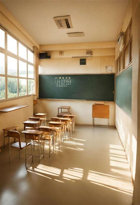 学校 School Building Scenery Lora Sdxlv1 Image Created By Swingwings