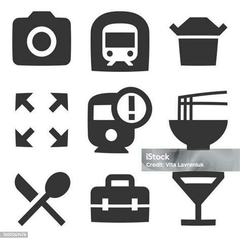 Set Of 9 Icons Maps Vector Illustration Of Thin Line Icons Outline Isolated Signs Linear Symbols