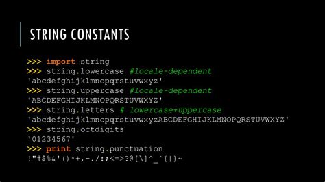 Lecture 5 Strings Ppt Download