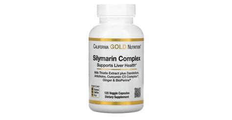 Силимарин комплекс Калифорния Голд, Silymarin Complex California Gold ...