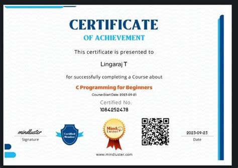 lingaraj t on linkedin hello connection i have completed c programming
