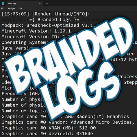 Branded Logs [fabric] Minecraft Mods Curseforge