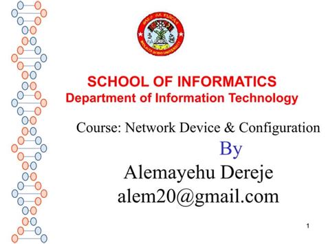 Chapter 1 Switch Network Device 1ppt