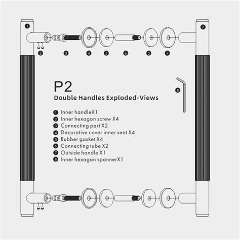 Bayside Luxe Toorak Linear Knurled Antique Brass Double Door Handle