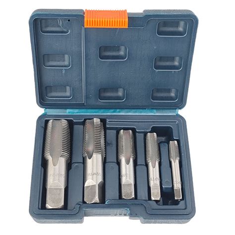 5 Piece Npt Pipe Tap Set Professional Pipe Taps Set Precision