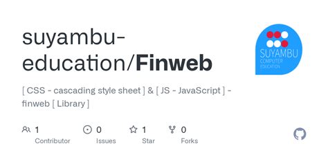 Github Suyambu Educationfinweb Css Cascading Style Sheet